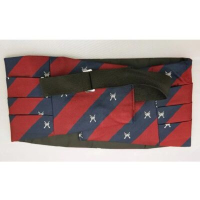 Crossed Rifles Silk Cummerbund, RAF Regt. - RAF Regiment Heritage