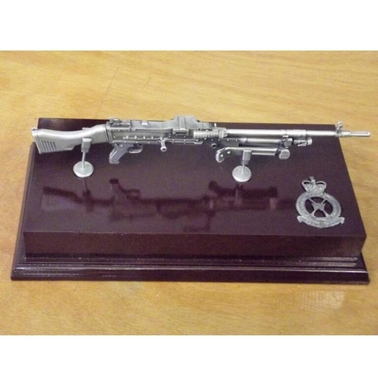 SLR Rifle Small Scale Weapon Plaque - RAF Regiment Heritage