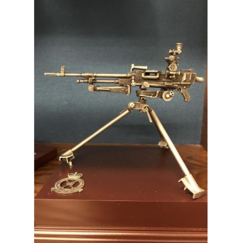 L96 Sniper Rifle Small Scale Weapon Plaque - RAF Regiment Heritage