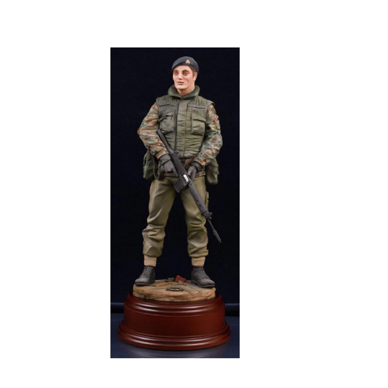 Bronze Combat Figure - RAF Regiment Heritage