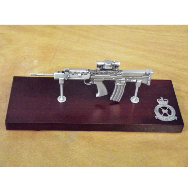 GPMG SF Large Scale Weapon Plinth - RAF Regiment Heritage