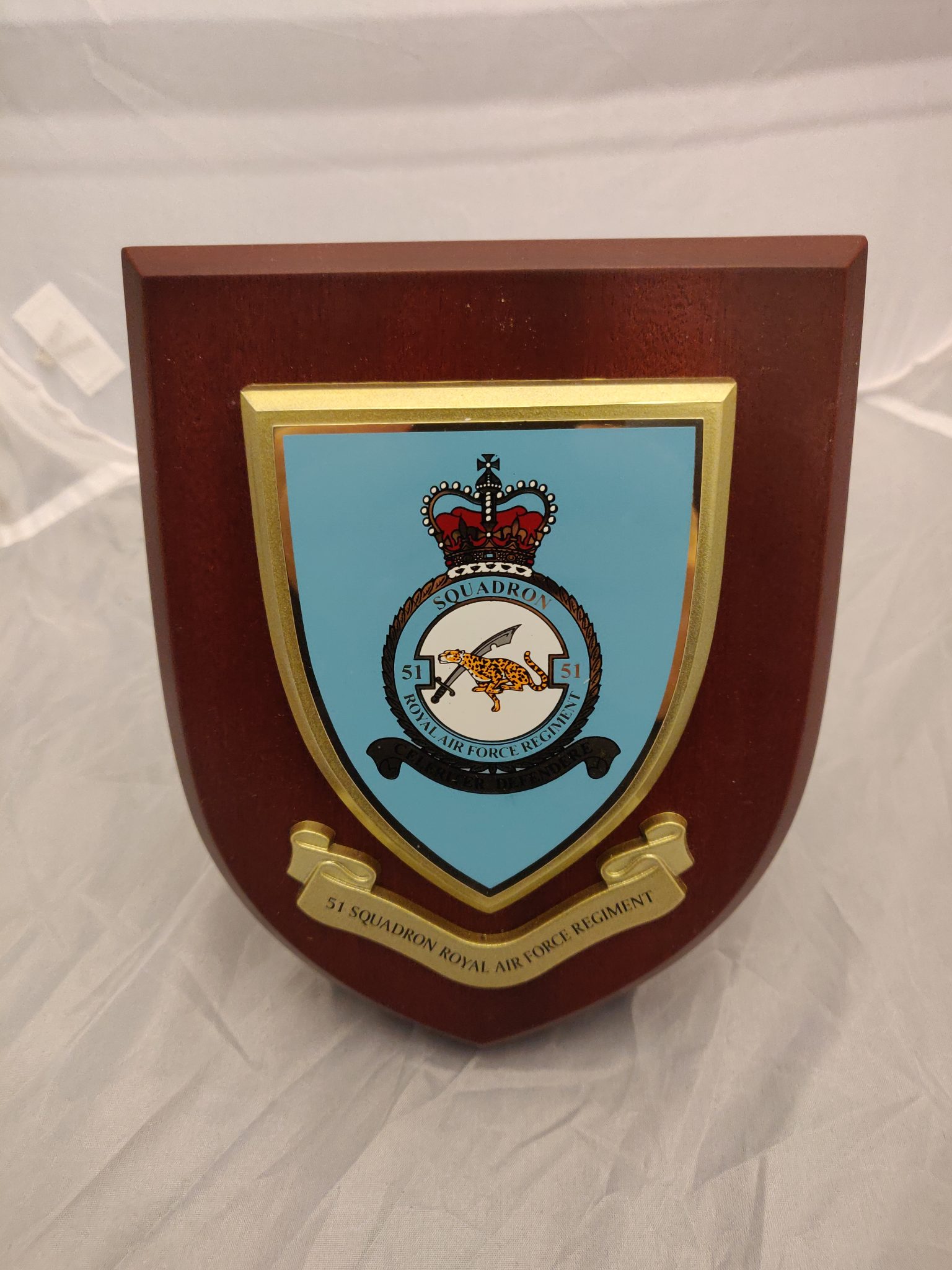 51 SQUADRON Plaque - RAF Regiment Heritage