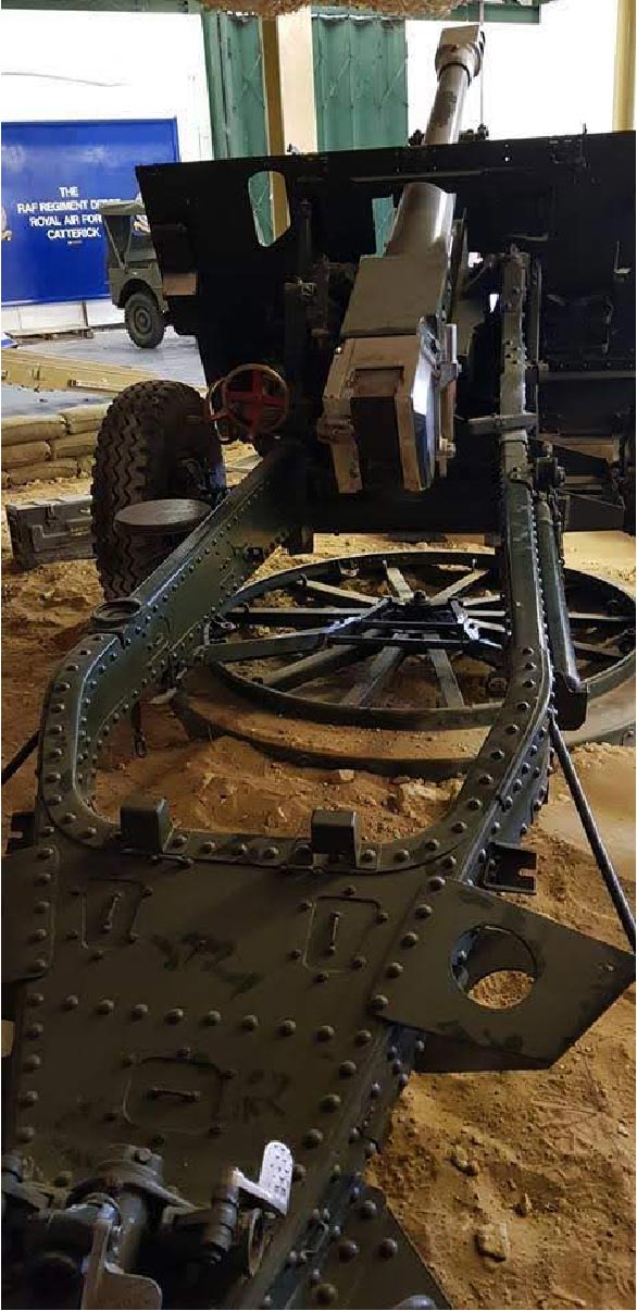 25-POUNDER FIELD GUN - RAF Regiment Heritage