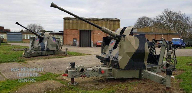 BOFORS 40MM L40/70 - RAF Regiment Heritage