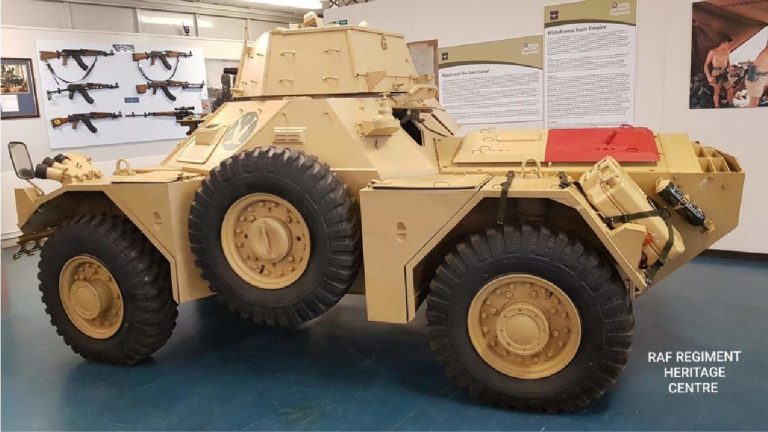 FERRET MARK II SCOUT CAR - RAF Regiment Heritage