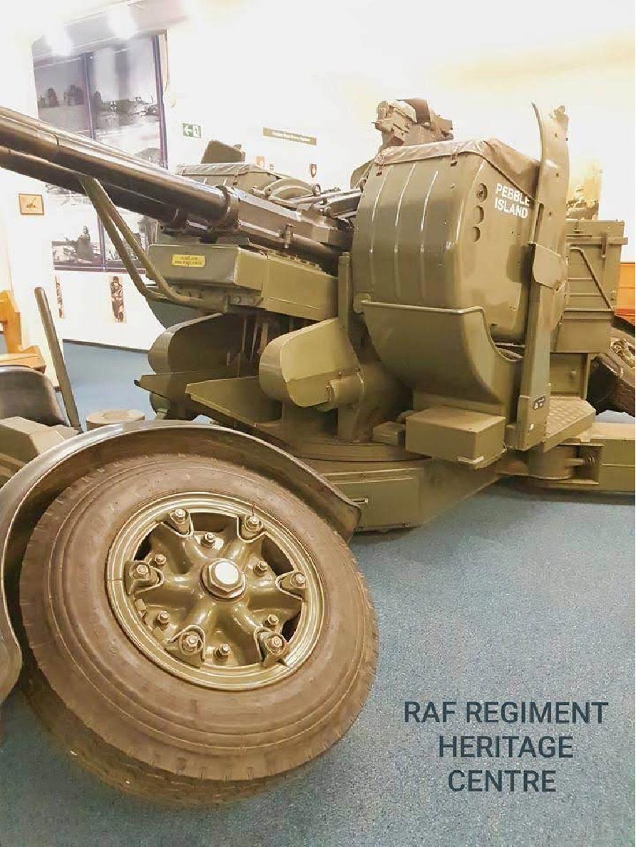 OERLIKON 35MM ANTI-AIRCRAFT GUN - RAF Regiment Heritage