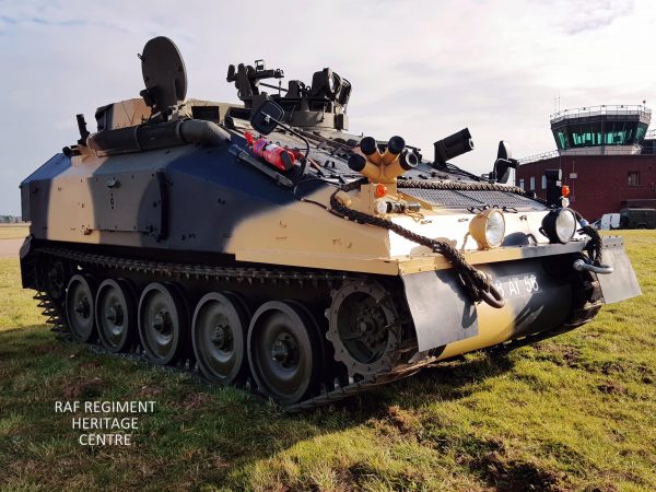 FV101 SCORPION - RAF Regiment Heritage