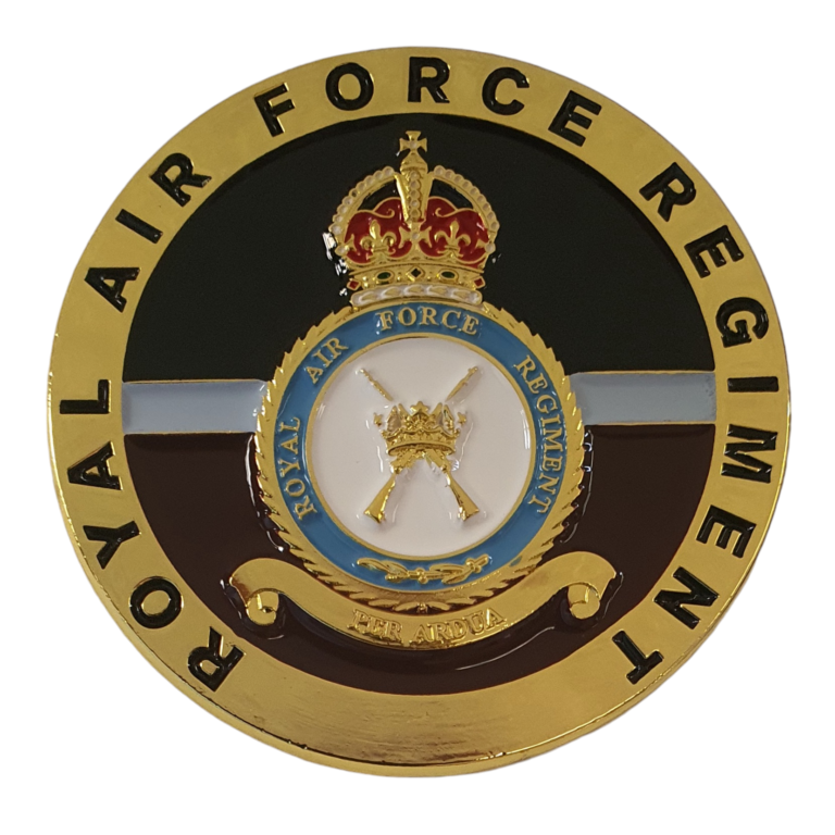 Challenge Coin - RAF Regiment Heritage