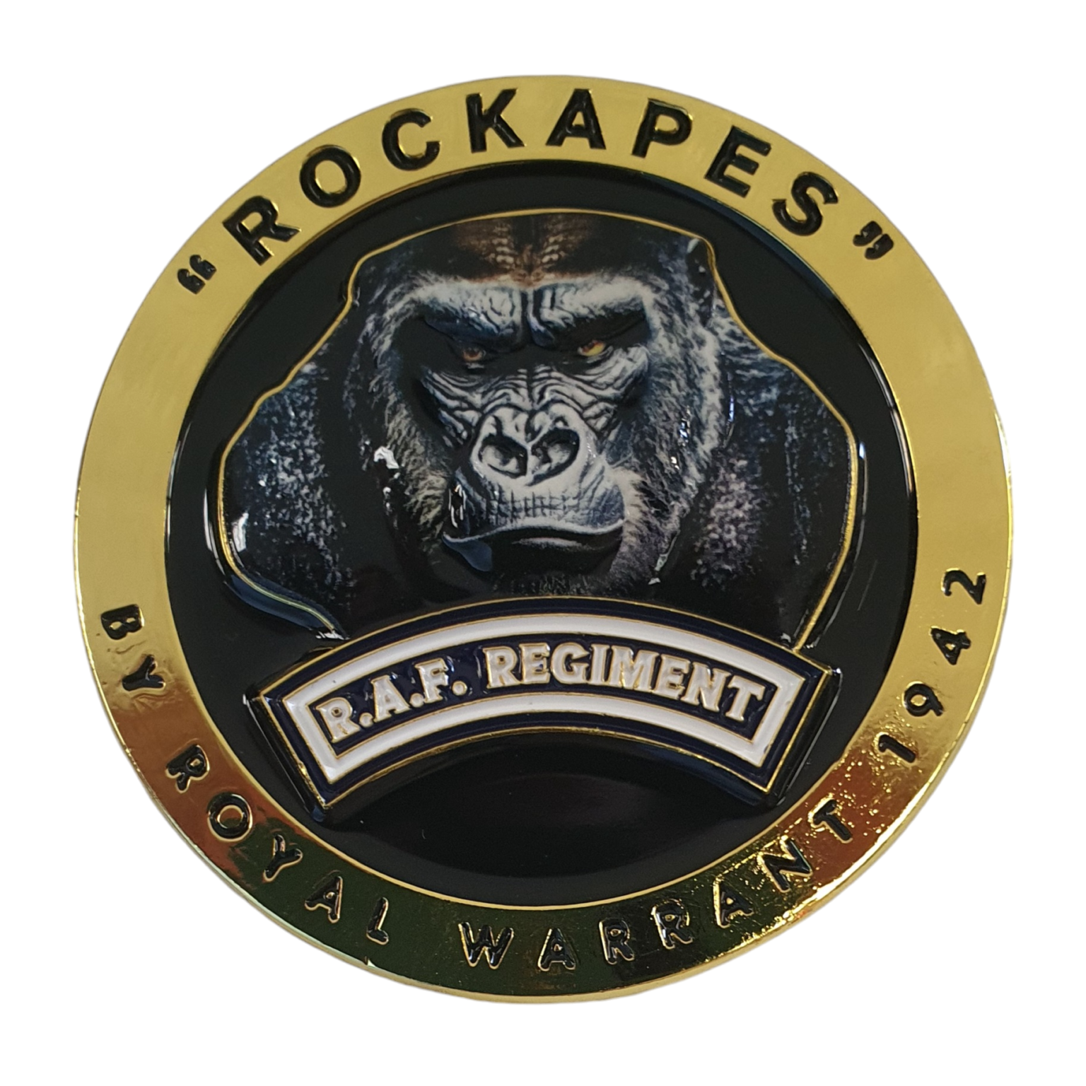 Challenge Coin - RAF Regiment Heritage