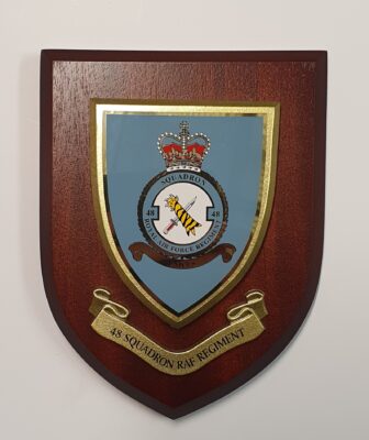 48 SQUADRON Plaque - RAF Regiment Heritage